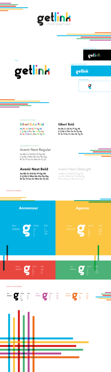 Création du logo et de l’identité graphique de Getlink - Agence de ...